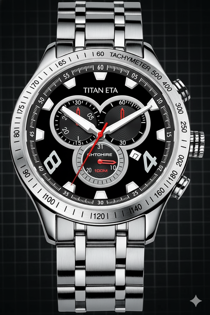 Why Chronographs Are Essential: Mechanical ETA, Sapphire, 100 m – Future Wrist