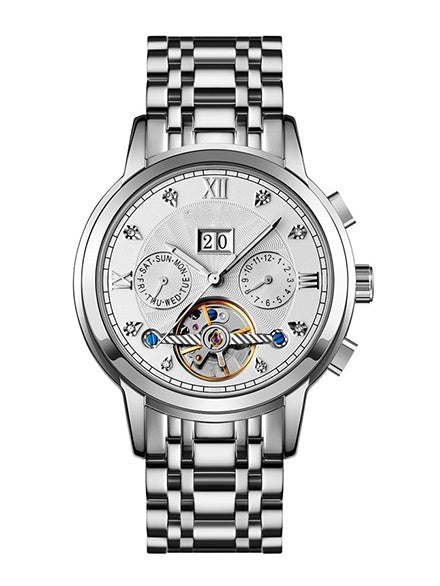 Elegant Automatic Movement Luxury Watch - Waterproof & Multifunctional ...